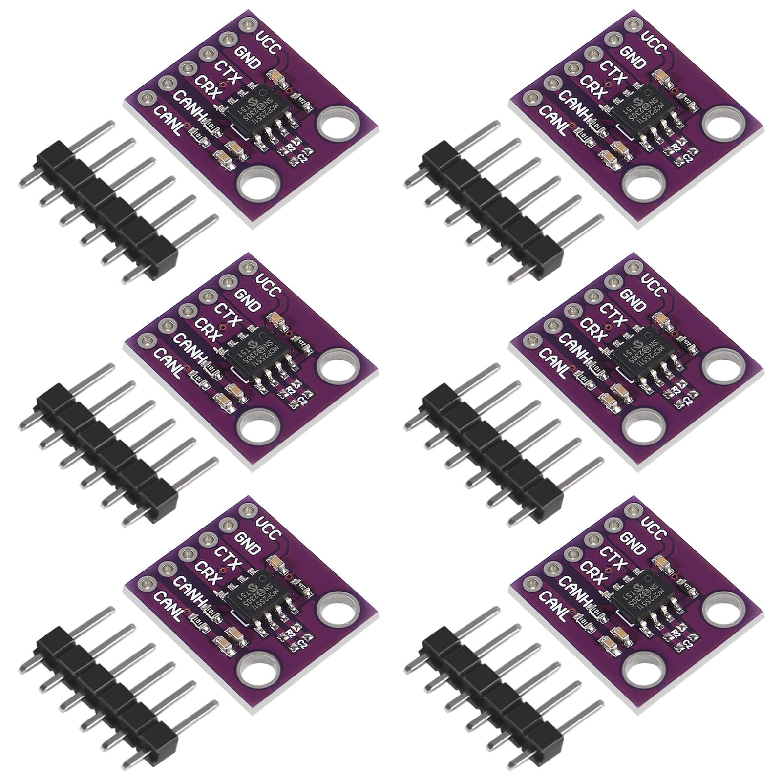Amazon.com: D-FLIFE 6PCS MCP2551 High Speed CAN Communication Protocol ...