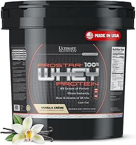Amazon.com: Ultimate Nutrition Prostar Whey Protein Powder Isolate ...