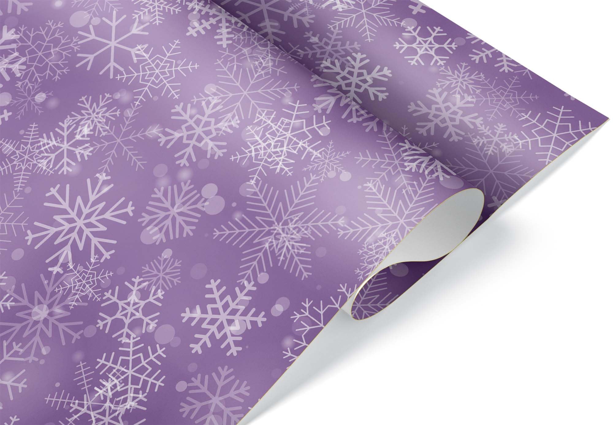 Amazon.com: Beautiful Pastel Christmas Thick Gift Wrap, Purple Lavender ...
