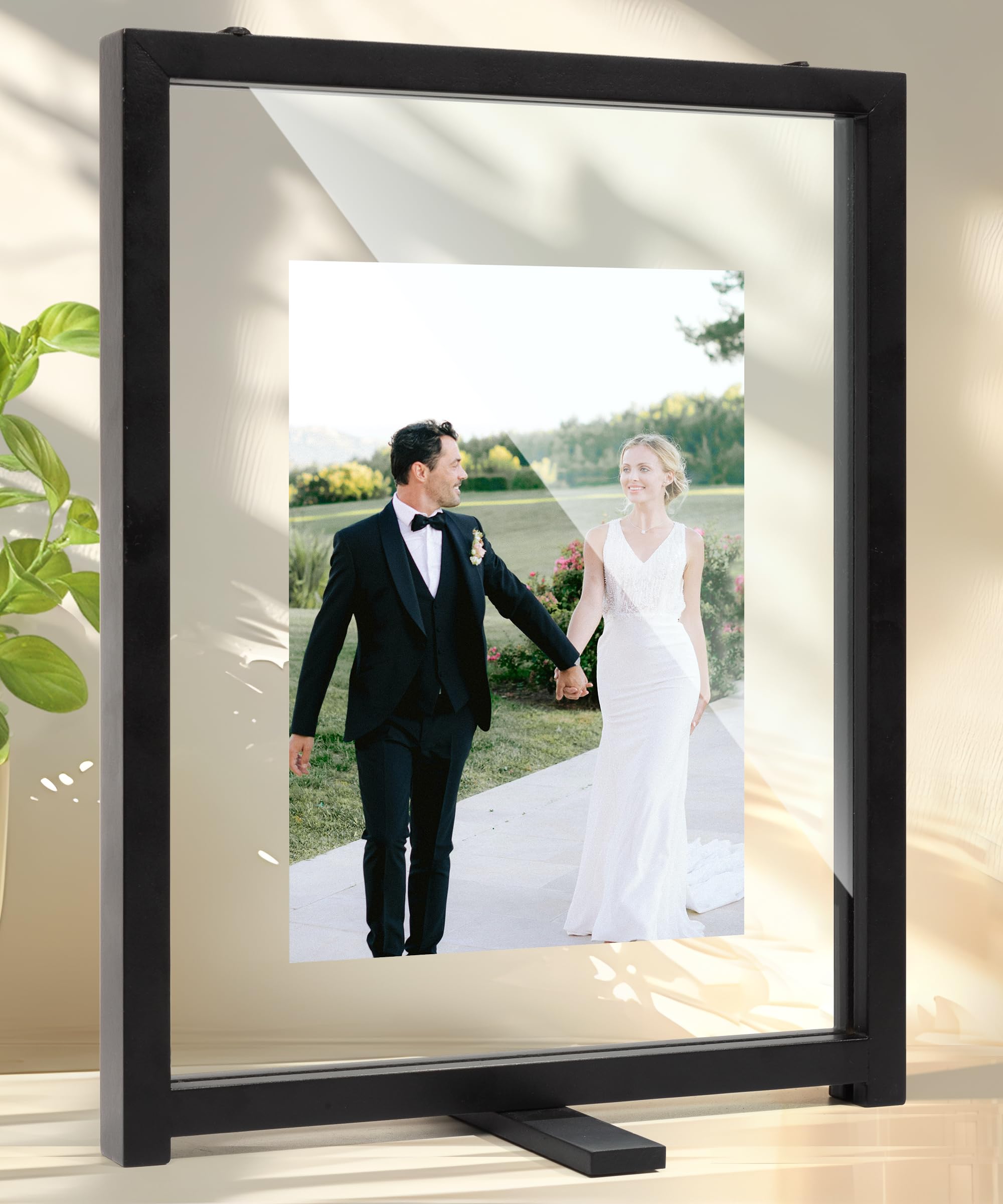 Amazon.com - SUMGAR 8x10 Floating Picture Frames Pressed Flower Frame ...