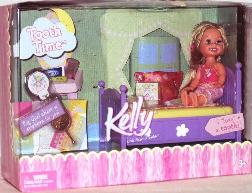 Barbie Kelly Club - Tooth Time Kelly Doll : Amazon.co.uk: Toys & Games