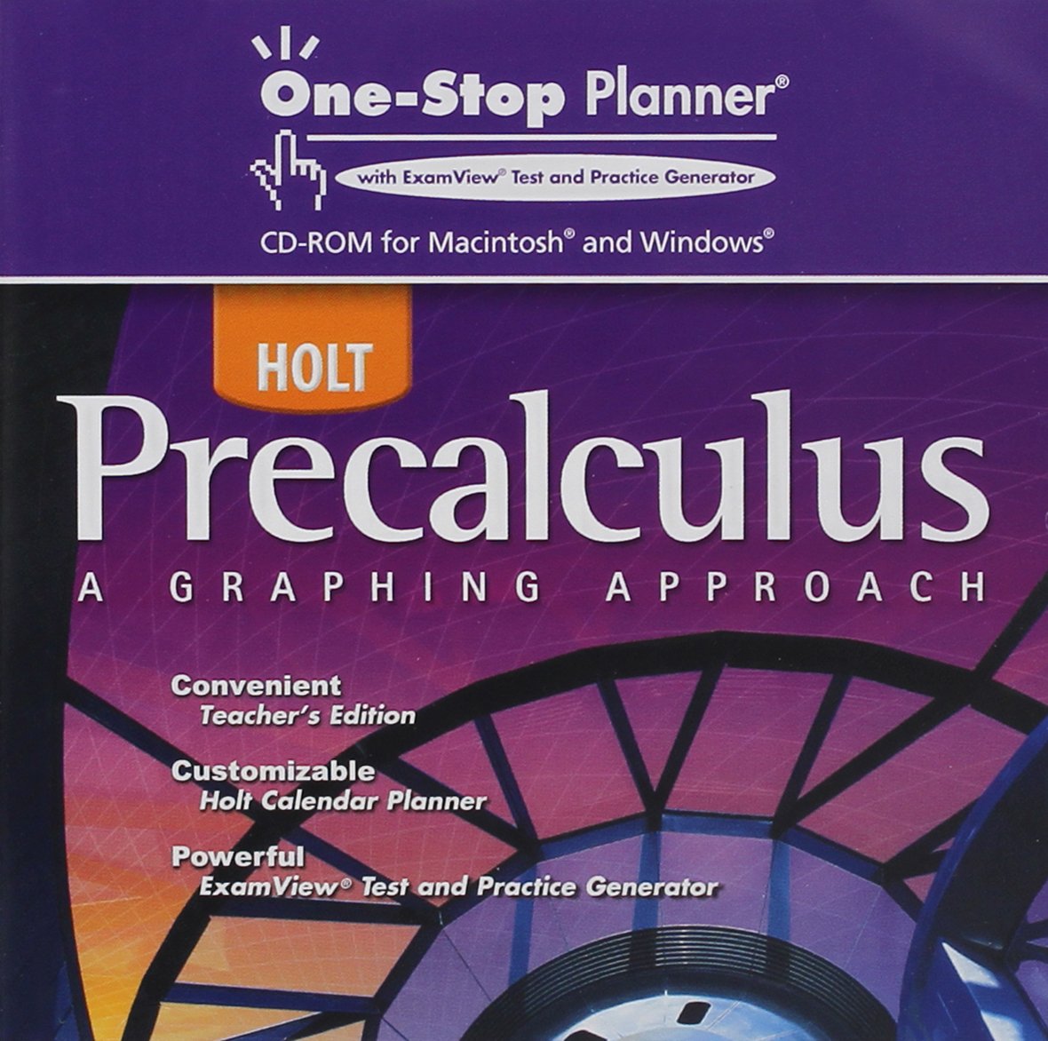 Amazon.com: Holt Precalculus: One-stop Planner: 9780030423949: Holt ...
