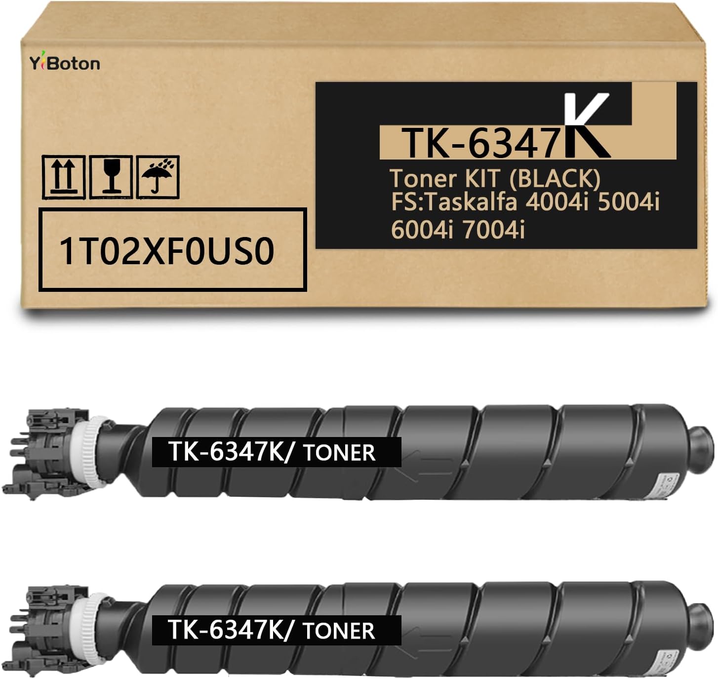 Amazon.com: KYOCERA Genuine TK-6347 Black Toner Cartridge for TASKalfa ...