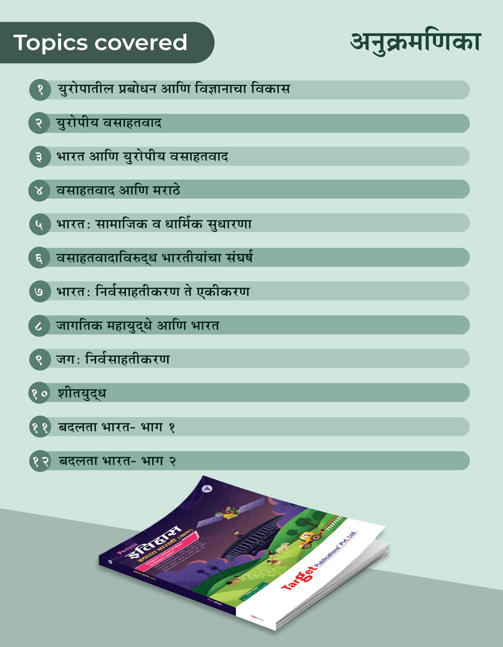 Buy Std 12 Perfect History (Itihas) Notes in Marathi | 12th Std Arts ...