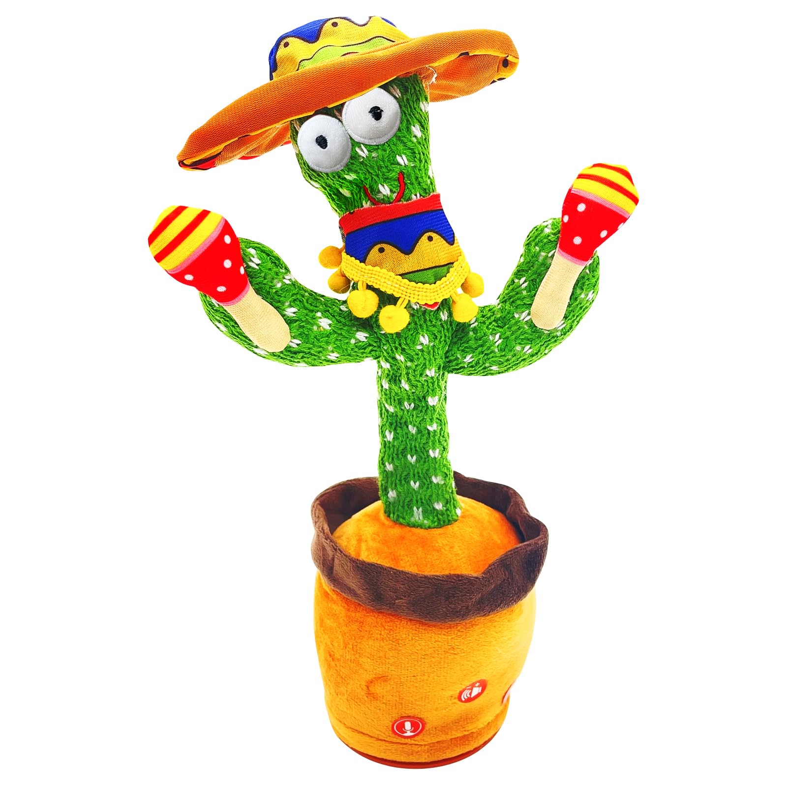 Amazon.com: JAKCJFII Talking Cactus Toy for Kids Boys and Girls, Adjust ...