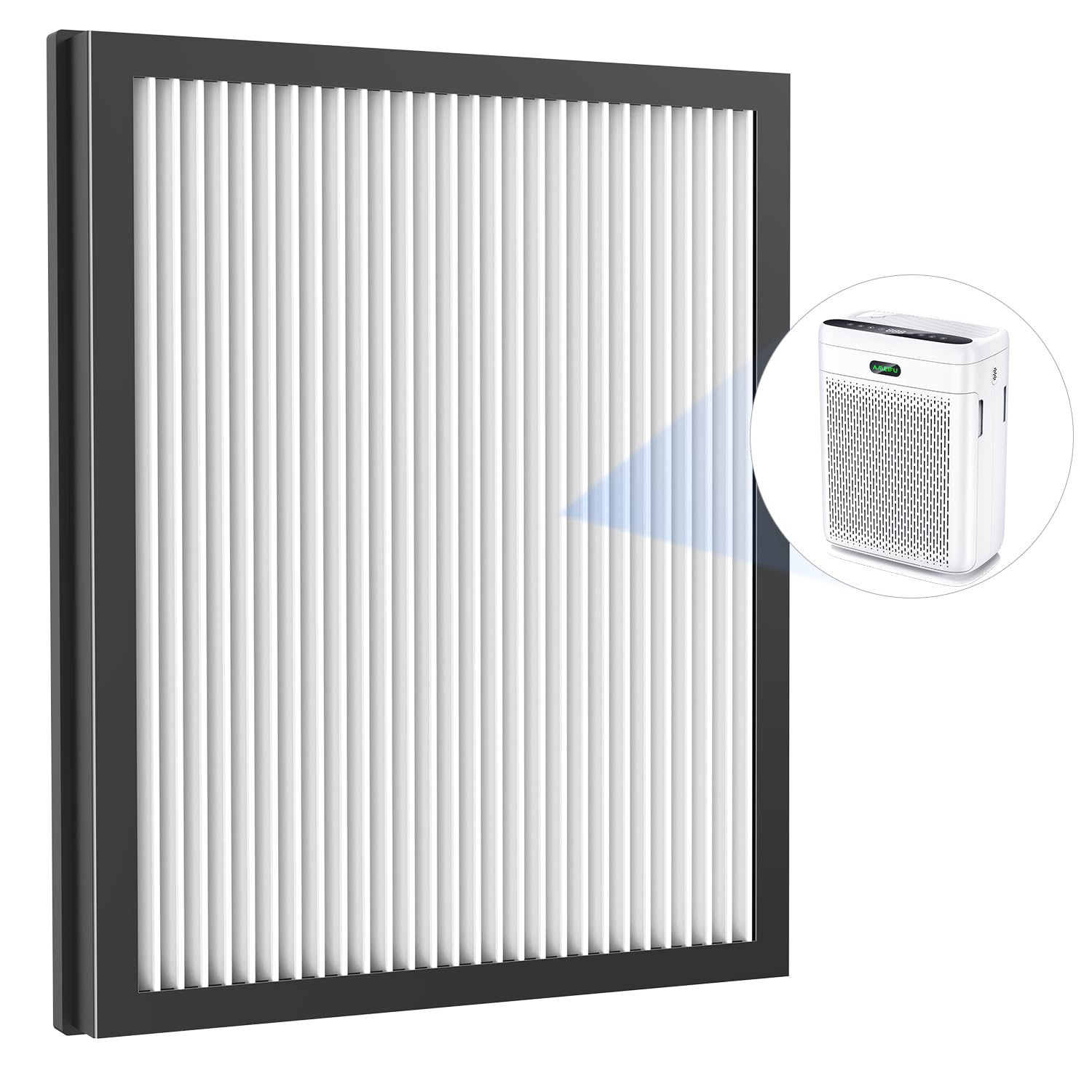 Amazon.com: Air Purifier Replacement Filter, 8 in 1 HEPA Filter F1 Air ...