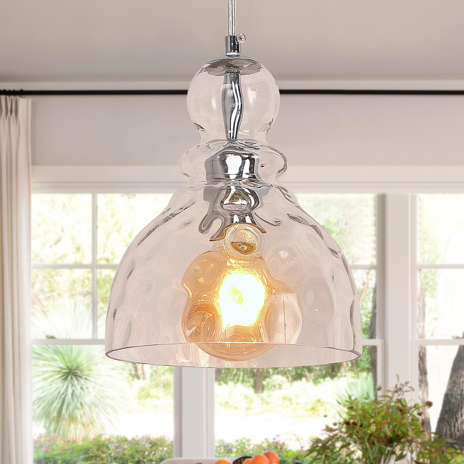 Transparent Wire Cord Pendant Lighting Pendant Luminaire Hufnagel