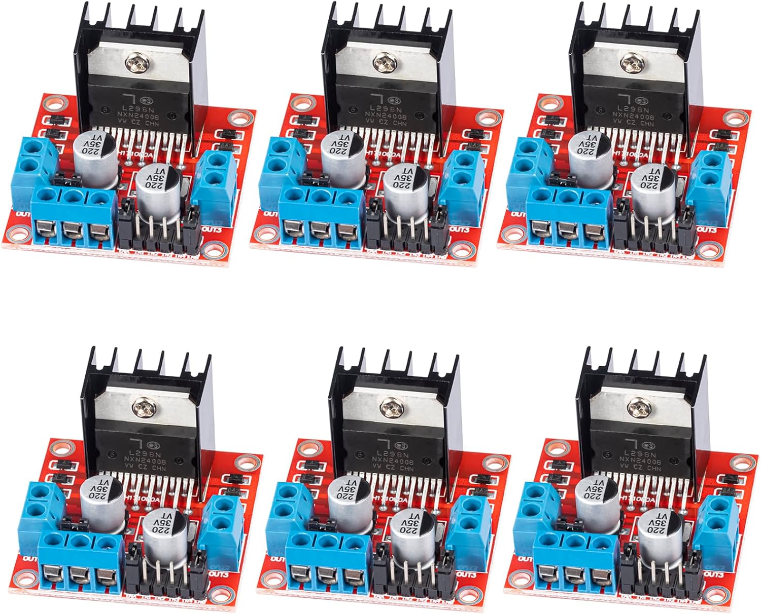 L298N H Bridge Stepper Motor Driver Module DC Motors Kosovo | Ubuy