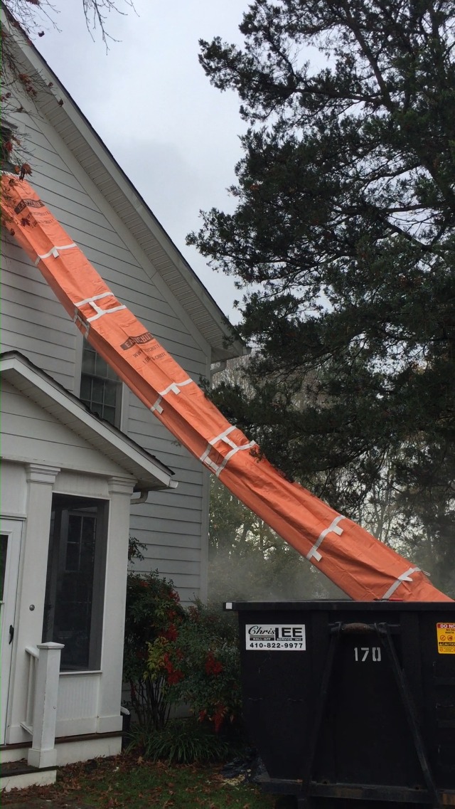 Watch Easy Chute Construction Chute Remodeling Plaster Removal on ...