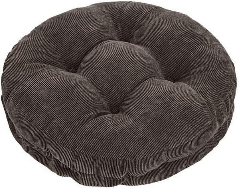 Amazon.com: Lominc 12" Round Chair Pad, Corduroy Fabric and Thick ...