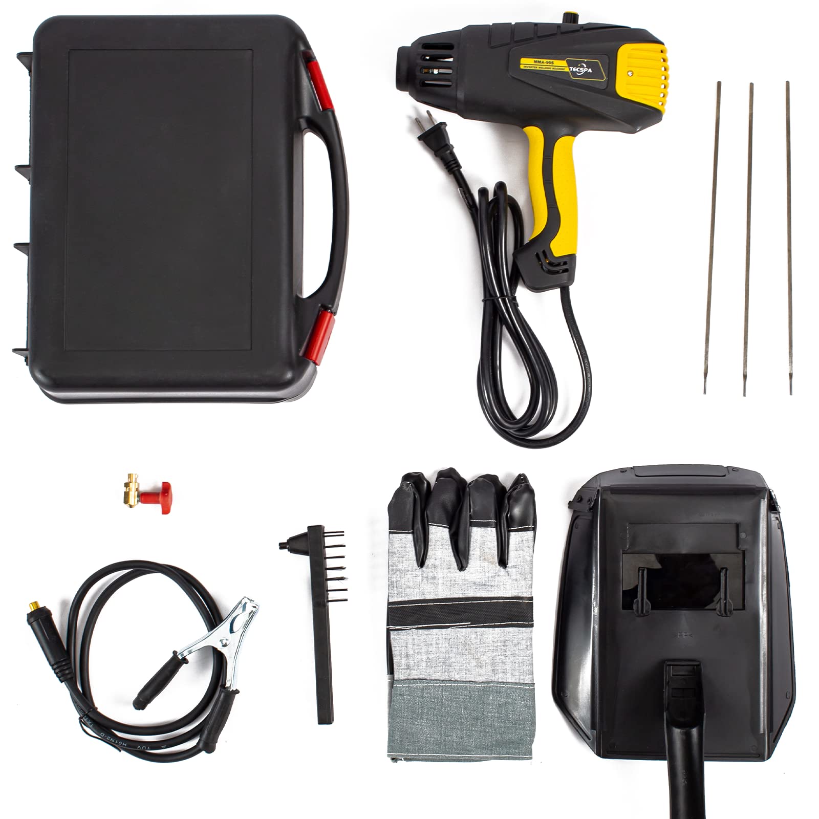 110V Hand Held Welding Machine Kit, IGBT Digital Inverter Technology ...