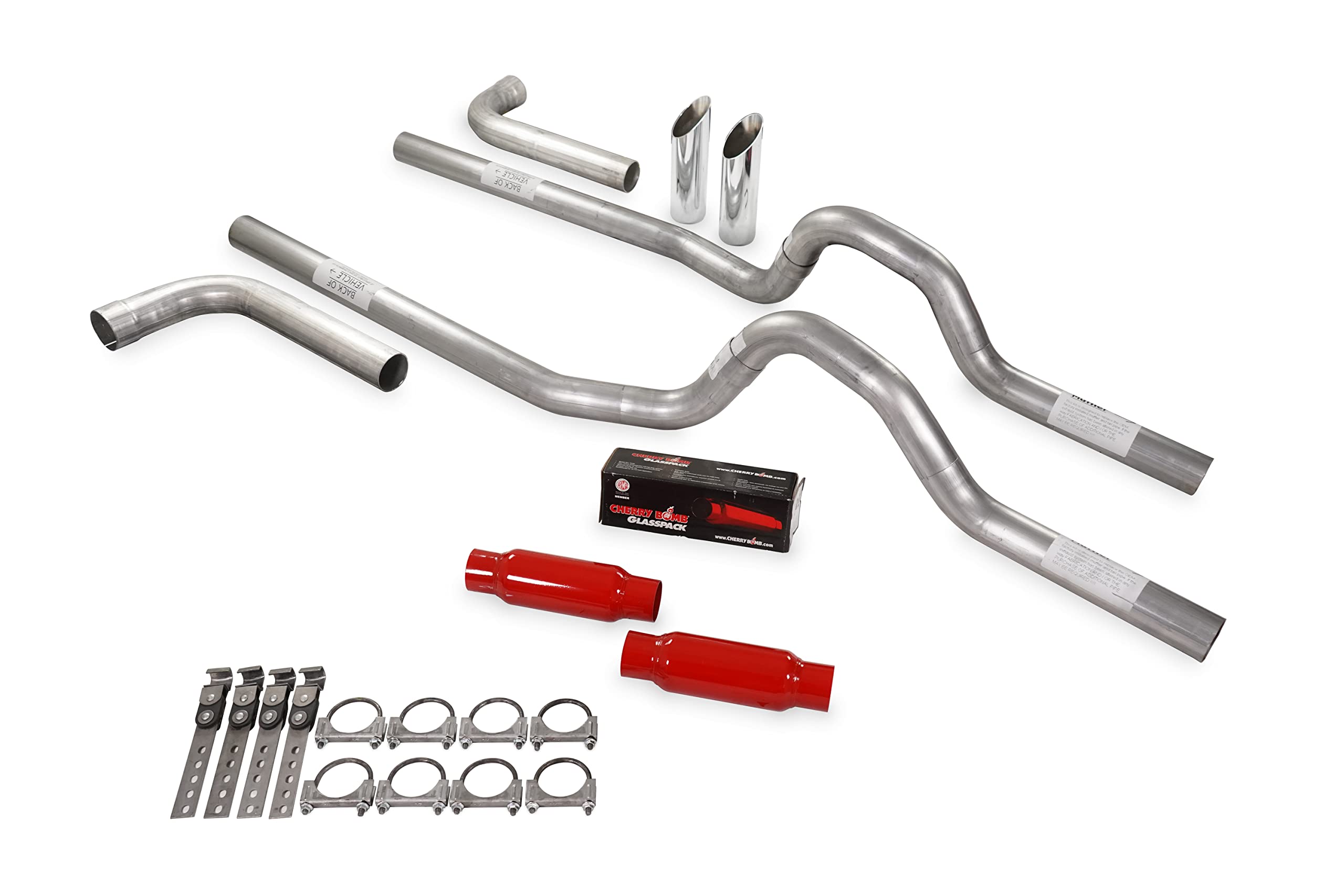 Amazon.com: Truck Exhaust Kits - Shop Line Dual Exhaust System 3 inch ...