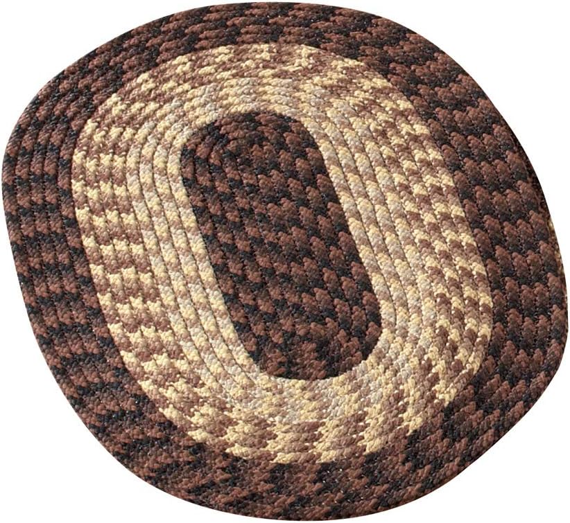 Amazon.com: Park Designs Mill Village Braided Rectangle Rug - 48" x 72 ...