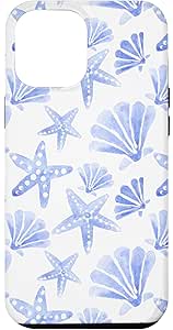 Amazon.com: iPhone 15 Pro Max Coastal Granddaughter Preppy Starfish Shells Beachy Abstract Case ...
