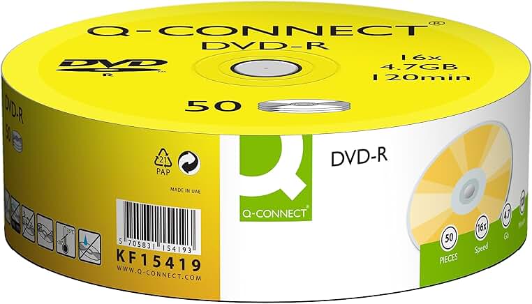Amazon.co.uk: DVD-R - DVD-R / Blank Media: Computers & Accessories