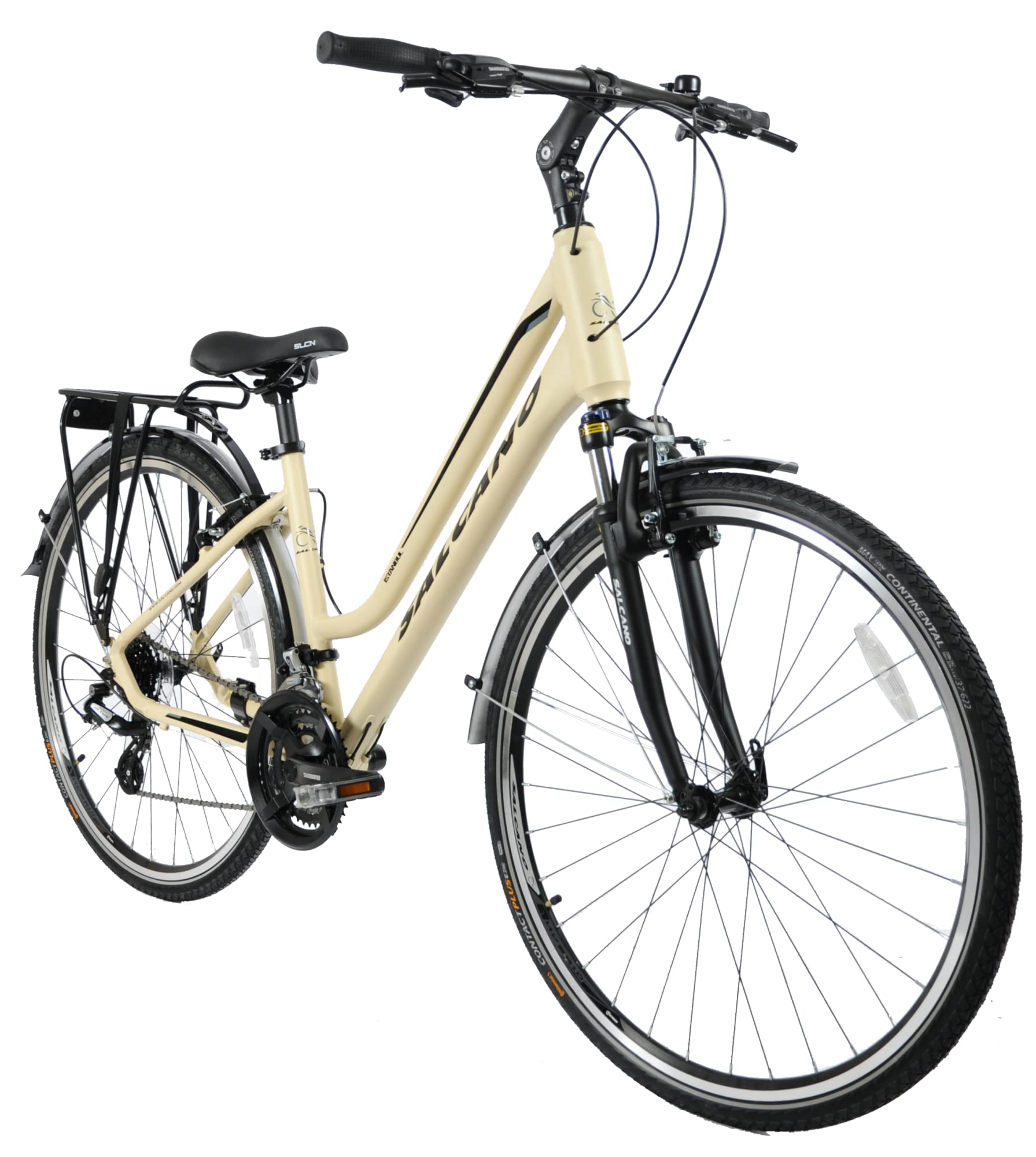 Buy Salcano Istanbul Womens 700c Hybrid Commuter City Trekking Comfort ...