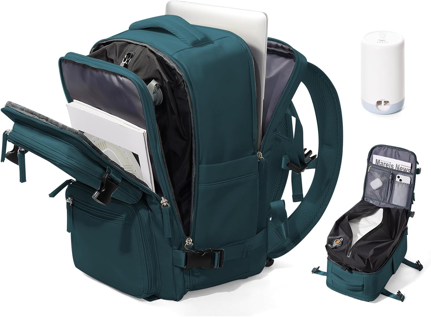 Amazon.com: Vacuum Backpack Travel, Airback Backpack with Pump Personal ...