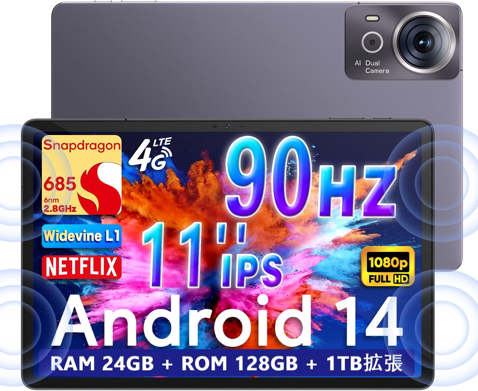 Amazon.co.jp: 【日本正規代理店品】Xiaomi Redmi Pad タブレット 日本語版 3G+64G 10.61インチディスプレイ 90Hz駆動 18W急速充電 Dolby ...