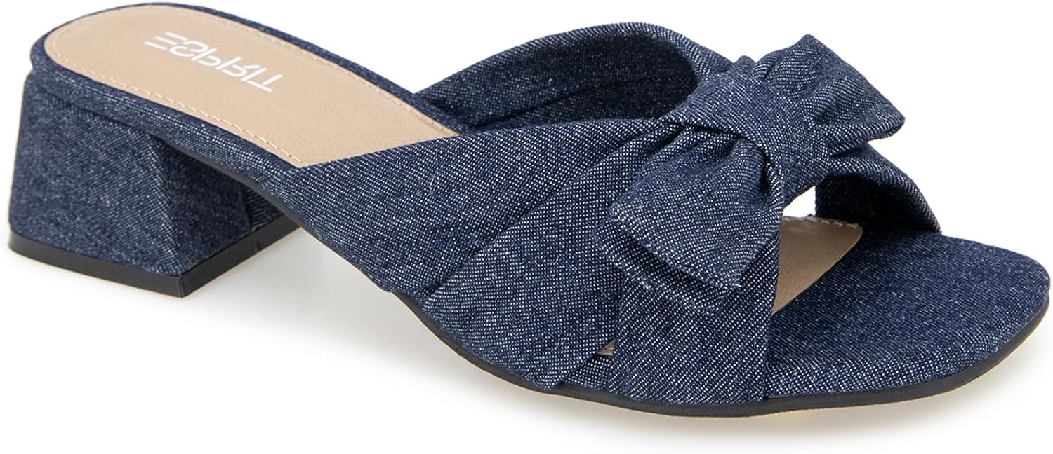 Amazon.com | Esprit Women's Summer Sandal, Dk Blue Denim | Slides