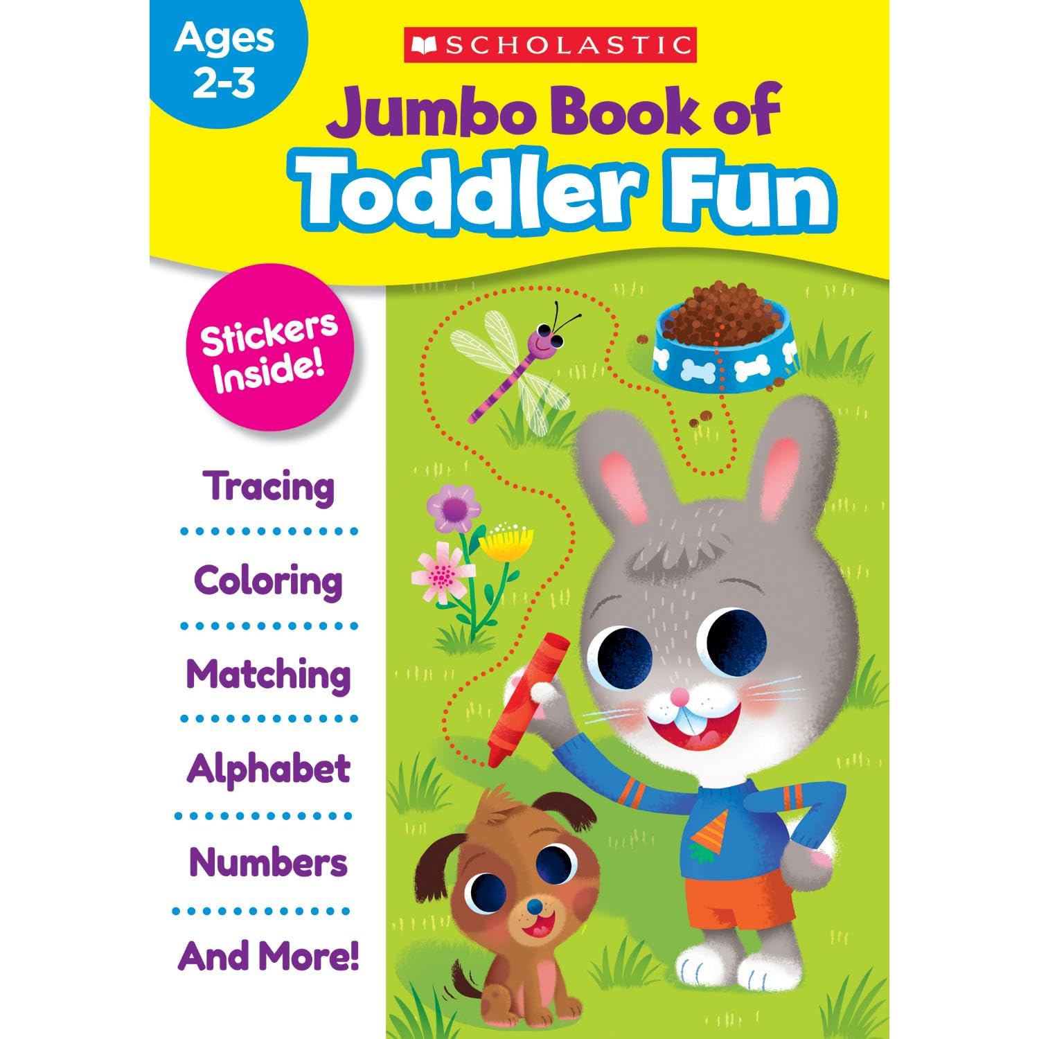 Jumbo Book of Toddler Fun: Scholastic Teaching Resources: 9781338891072 ...