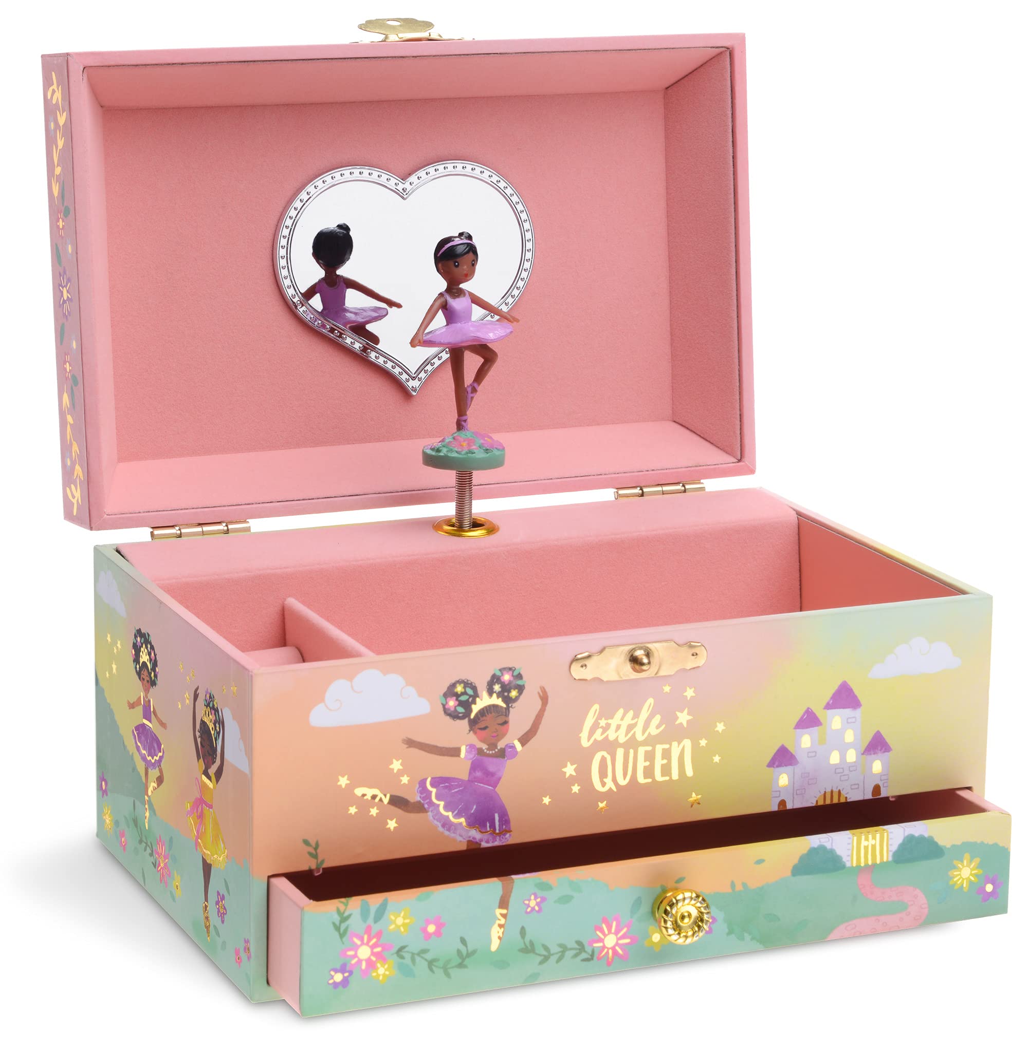 Snapklik.com : Jewelkeeper Girls Musical Jewelry Storage Box