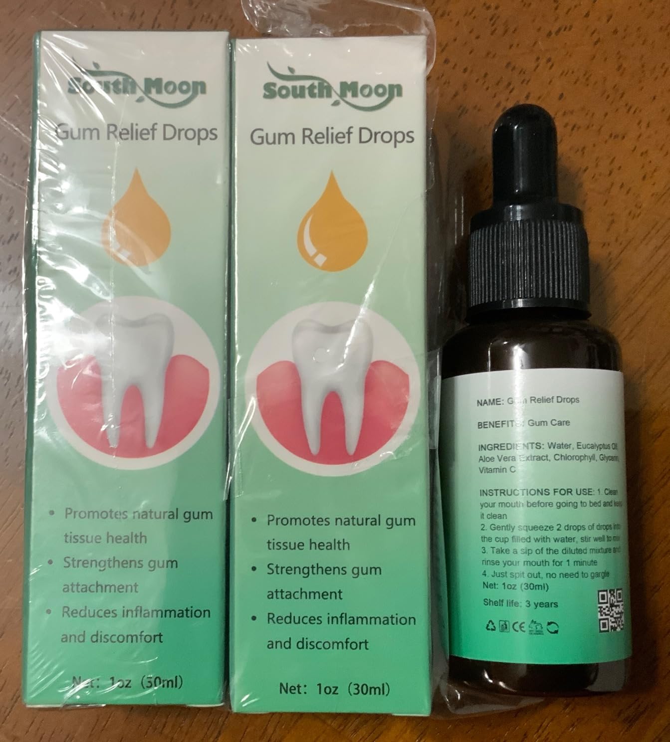Amazon.com: 3PCS DentiZen Gum Regrowth Drops, Gum Relief Drops, Natural ...