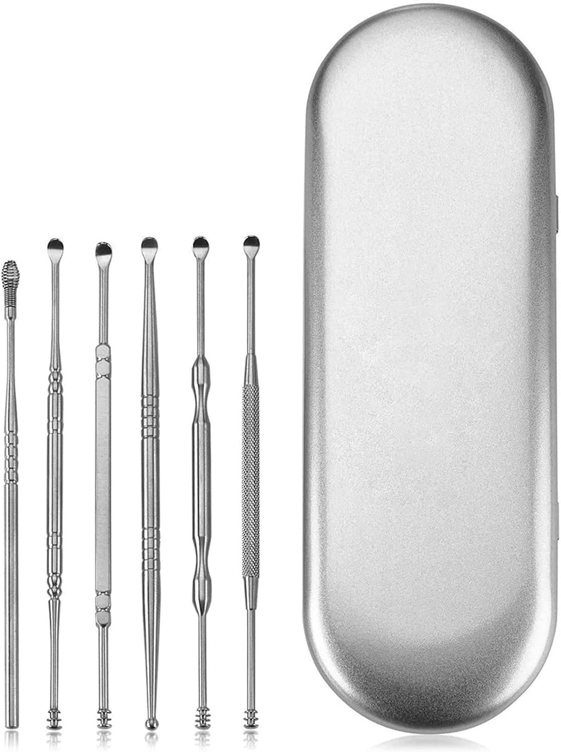 Amazon.com: TEAKEA Earwax Removal Stainless Steel Ear Cleaner Earwax ...