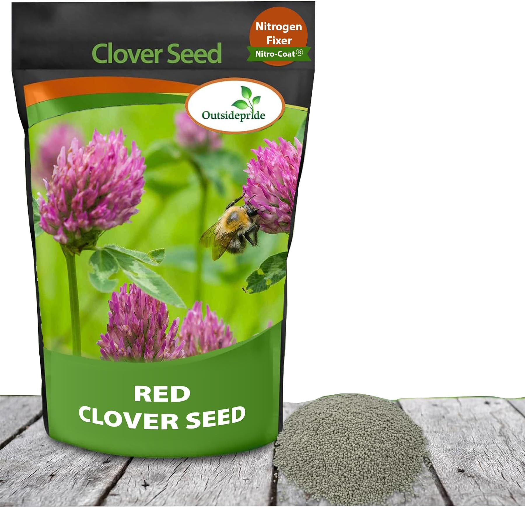 Amazon.com : Nature’s Seed White Dutch Clover Seed, Drought Tolerant ...
