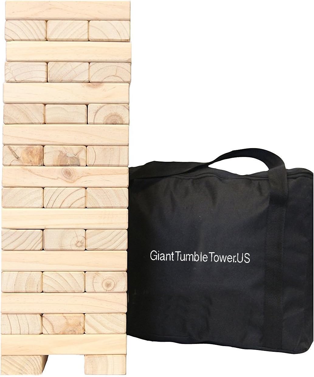 Giant Wooden Block Tower - Jumbo Toppling Tower - Extra Large Stacking ...