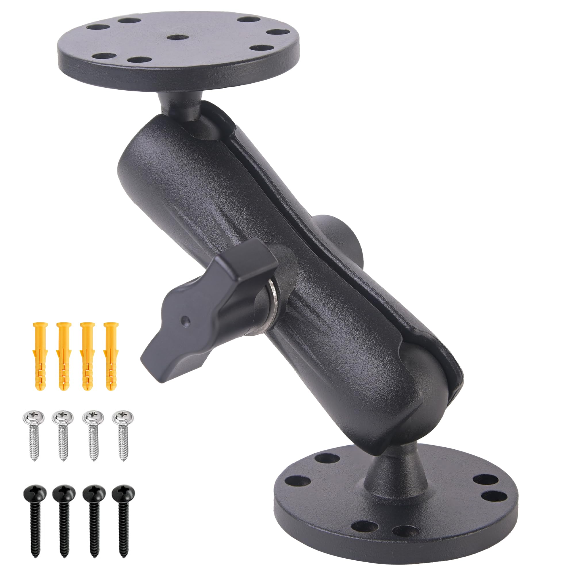 Amazon.com: Keuvirya Aluminum Fish Finder Mount with 1" B-Size Ball ...