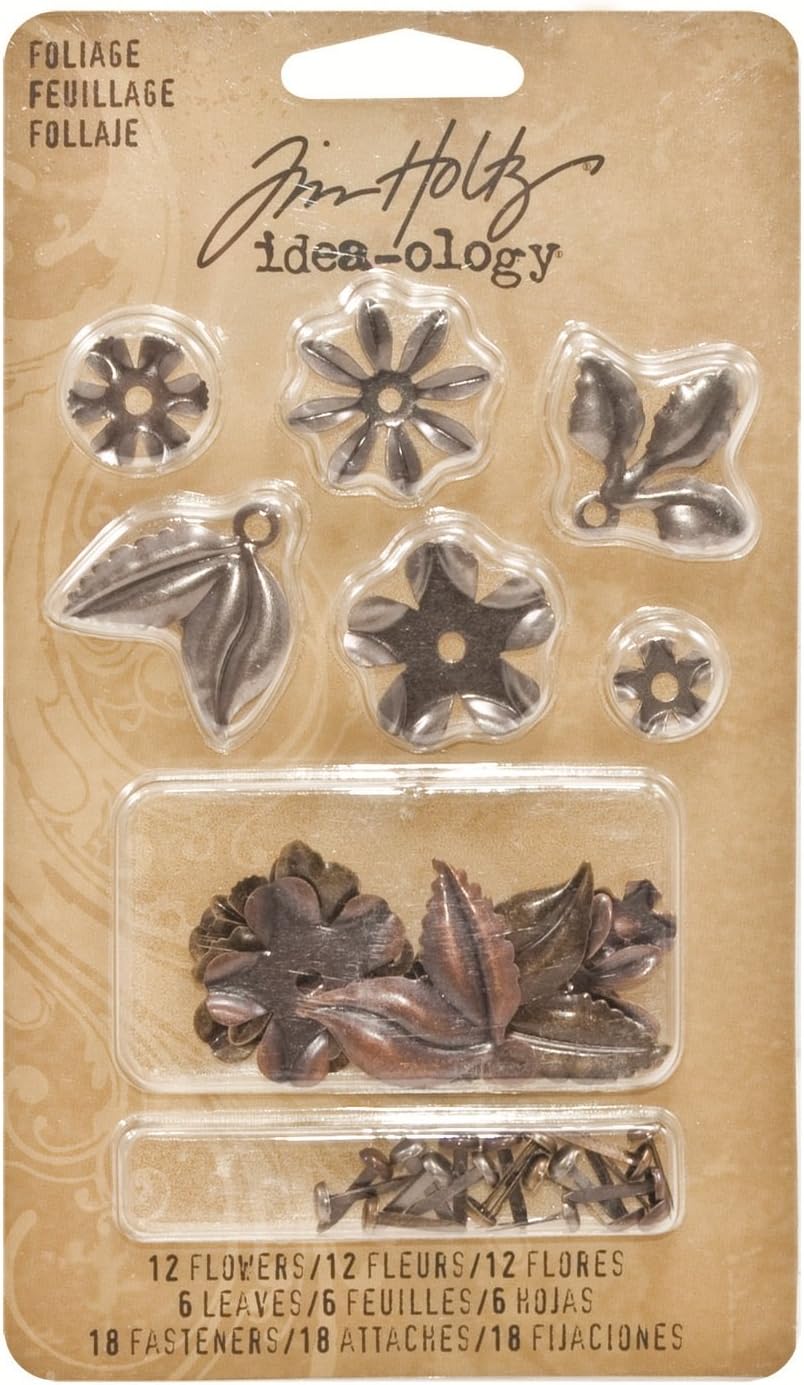 Amazon.com: Mini Hardware by Tim Holtz Idea-ology, Antique Nickel ...