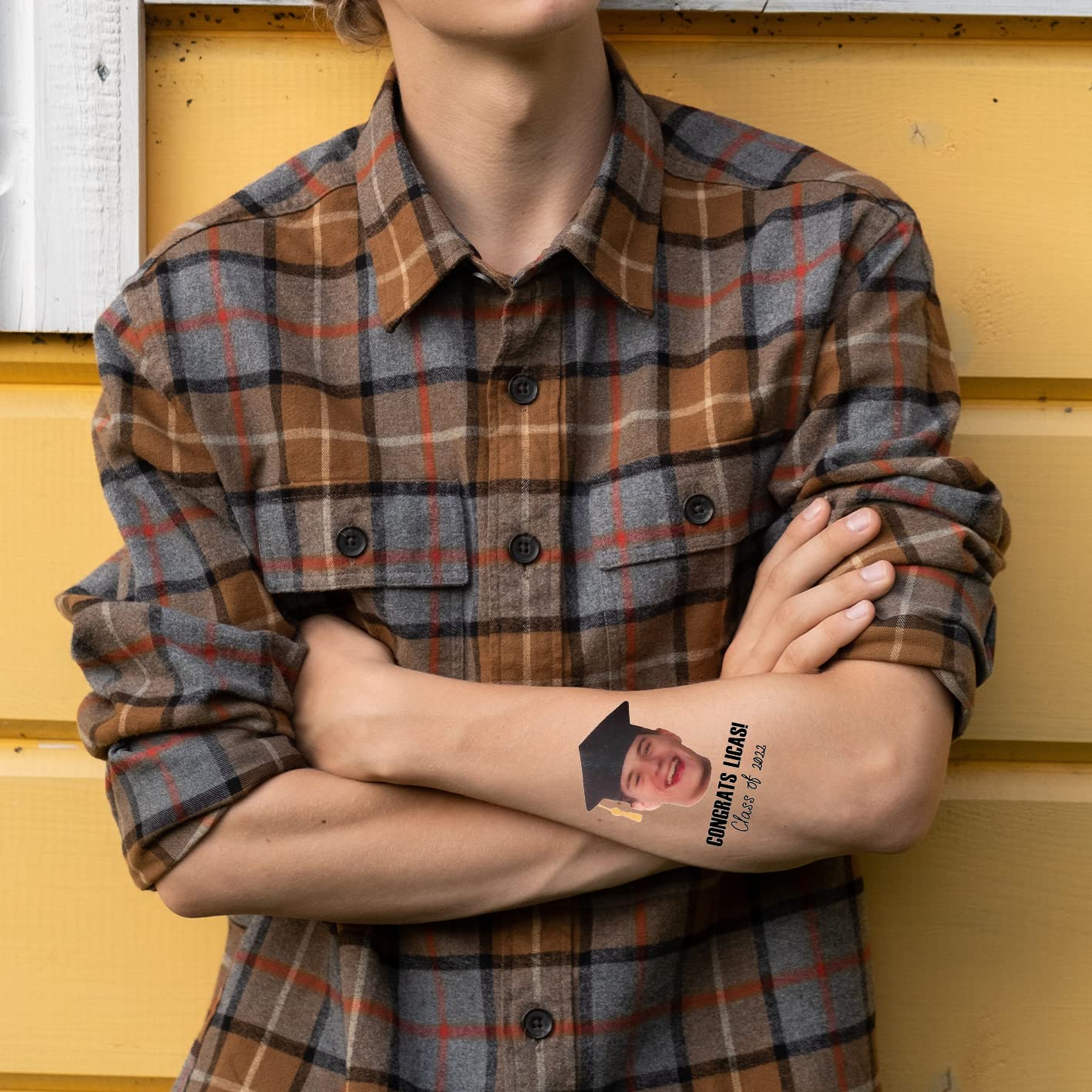 Name Face Tattoo