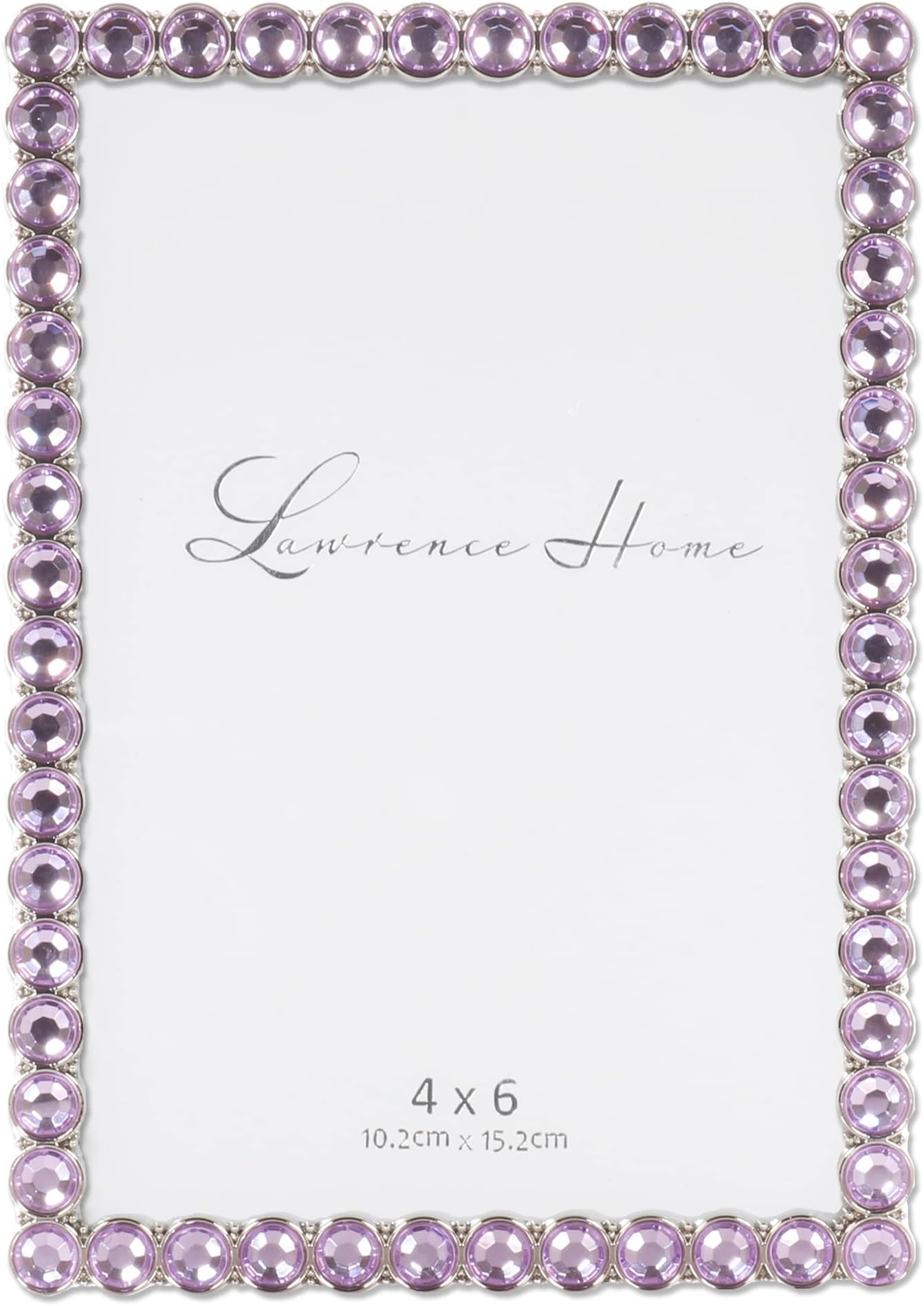 Amazon.com - Isaac Jacobs Decorative Sparkling Light Purple Jewel ...
