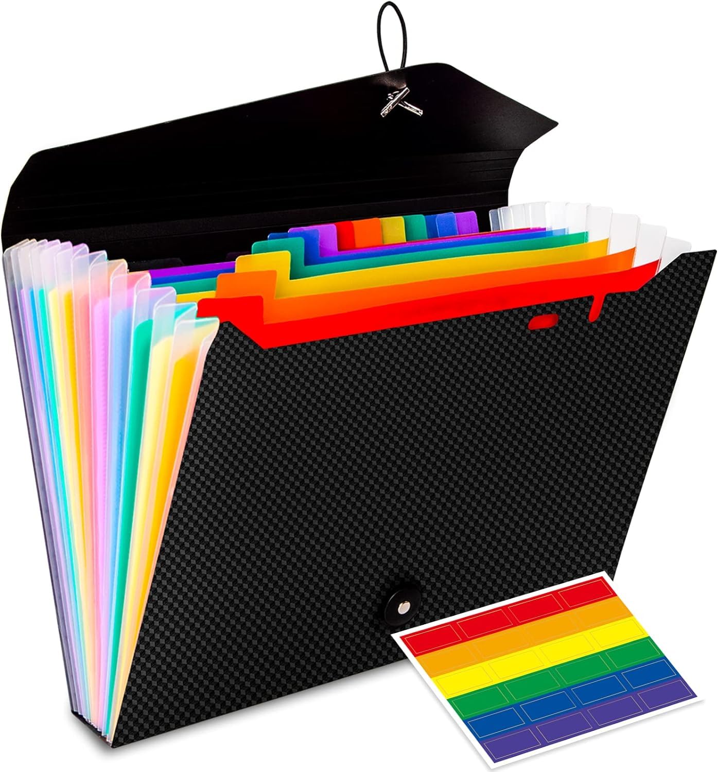 Snapklik.com : Accordion File Organizer, 13 Pockets Expanding File ...