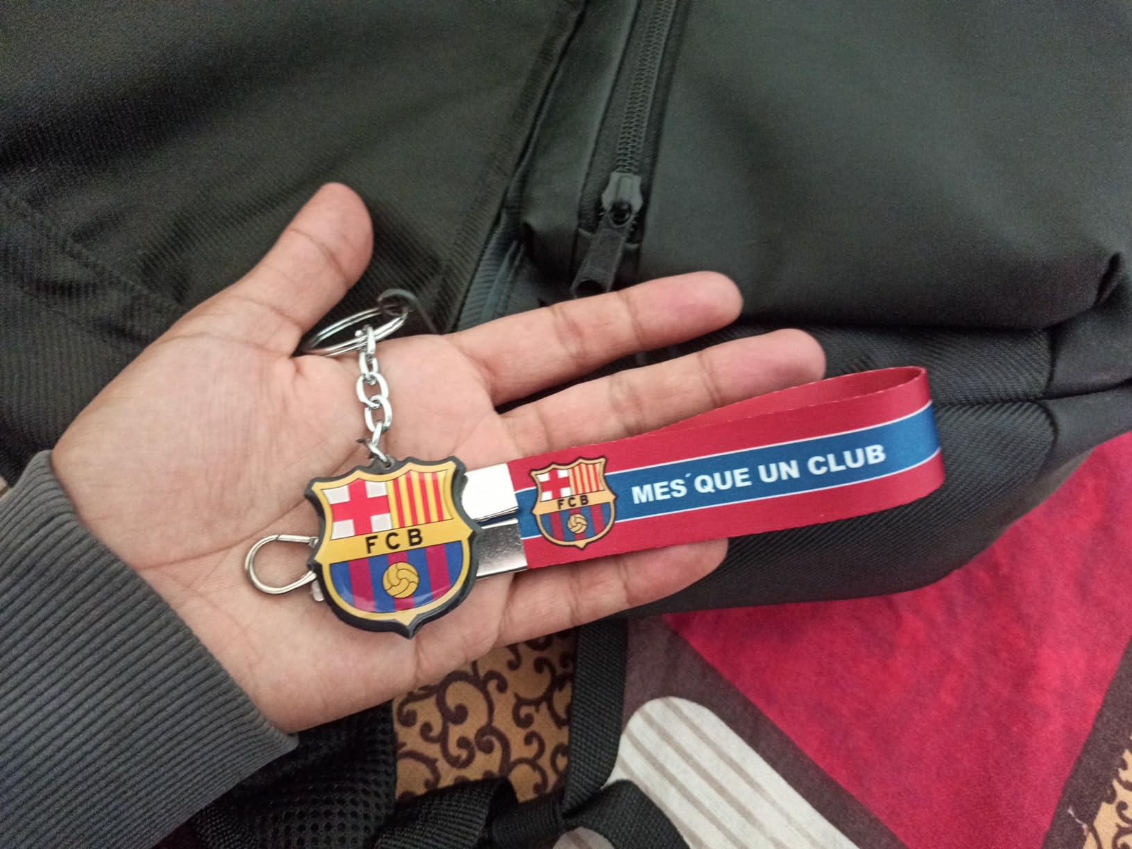 SINCE 7 STORE Fc Barcelona Combo Premium Double Sided Printed Keychain ...