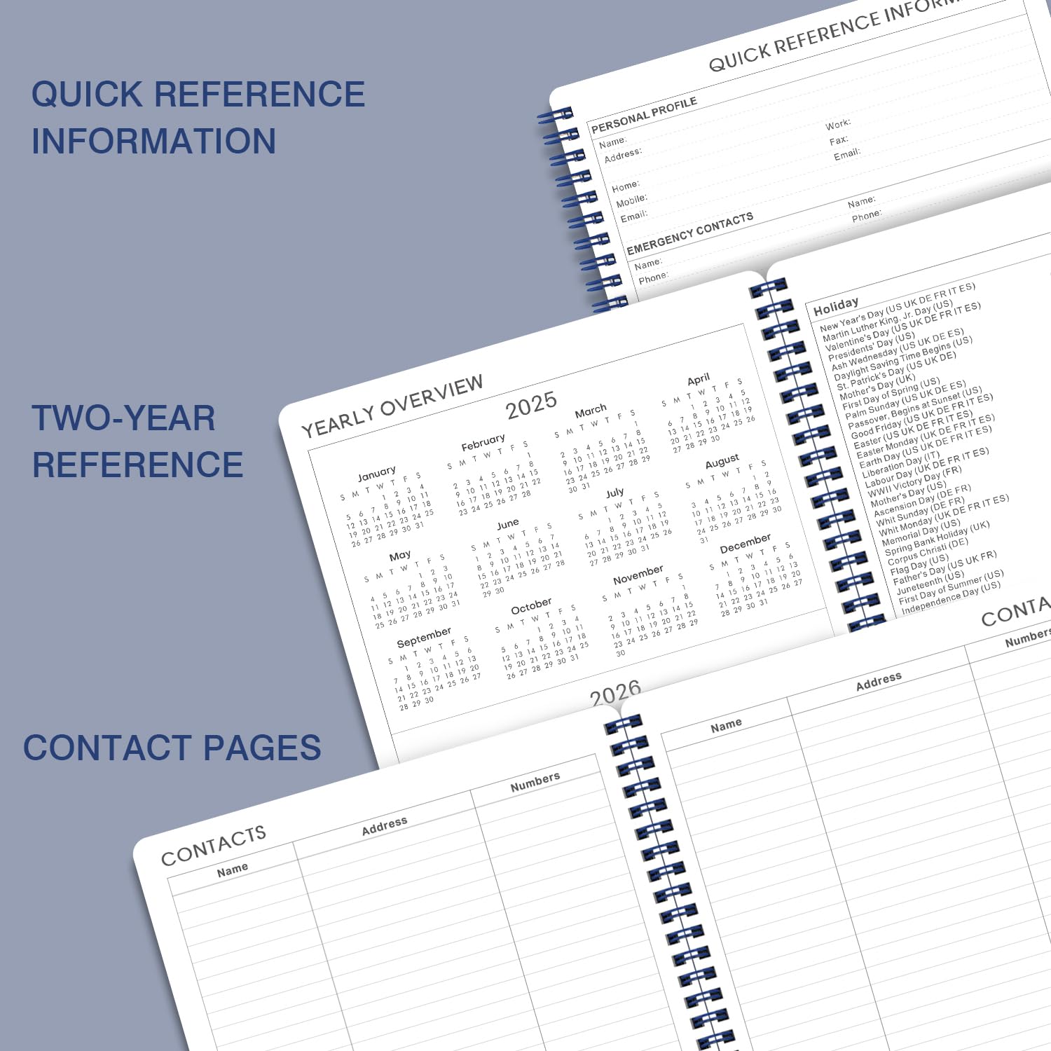 Snapklik.com : 2025 Planner - Jan 2025 - Dec 2025, 8" X 10", Planner ...