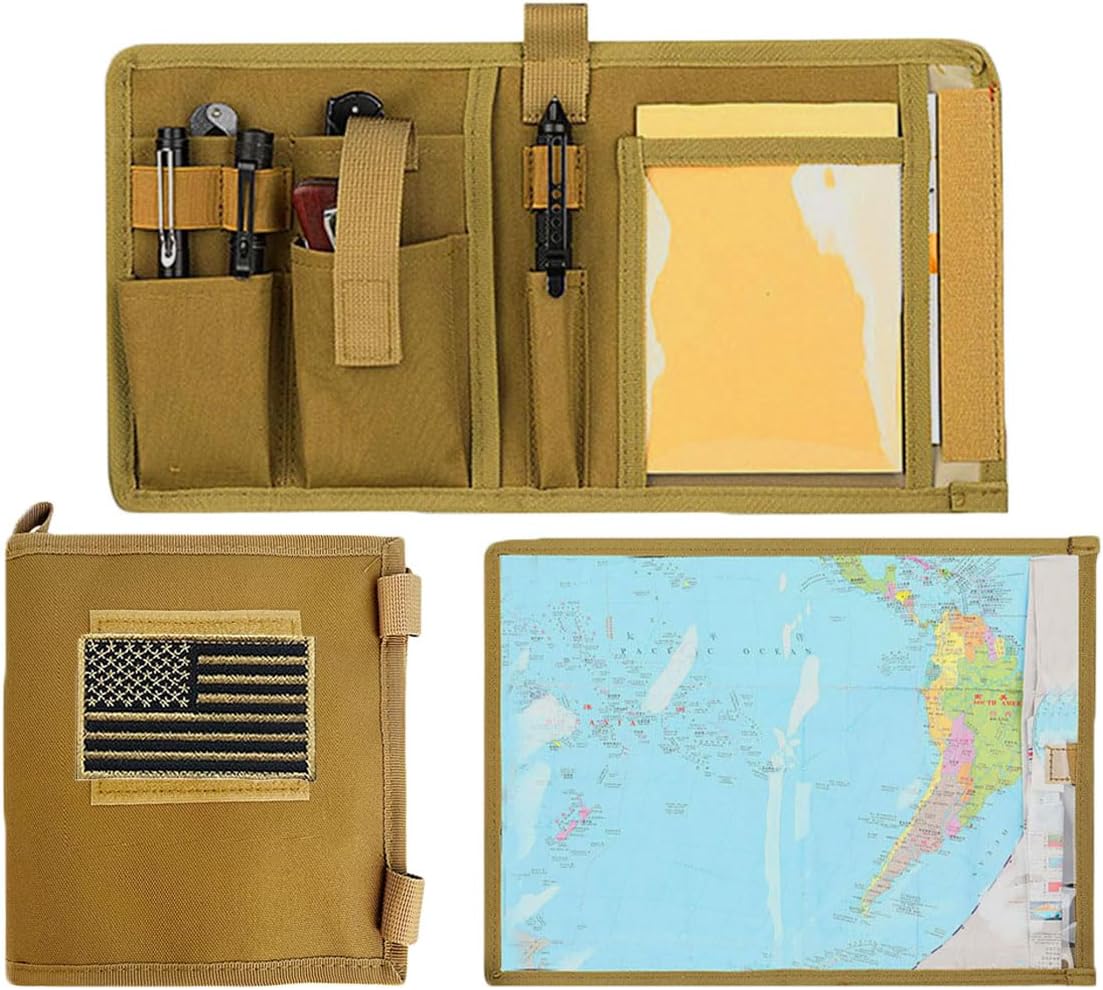 Amazon.com : LZBMIEF Tactical Map Case Multifunctional Map Pouch with ...