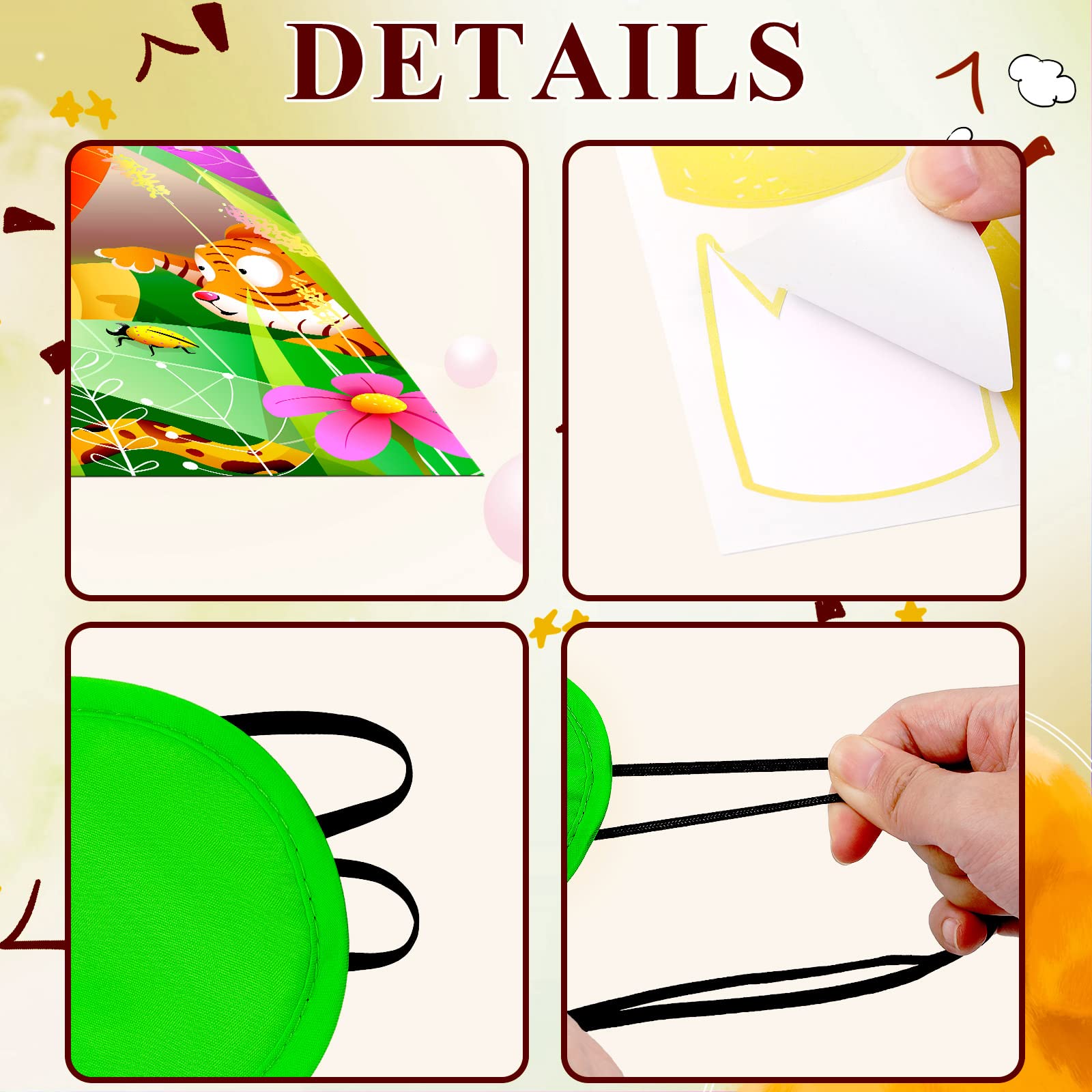 Safari Animal Birthday Party Game Jungle Theme Activities Pin The Crown ...