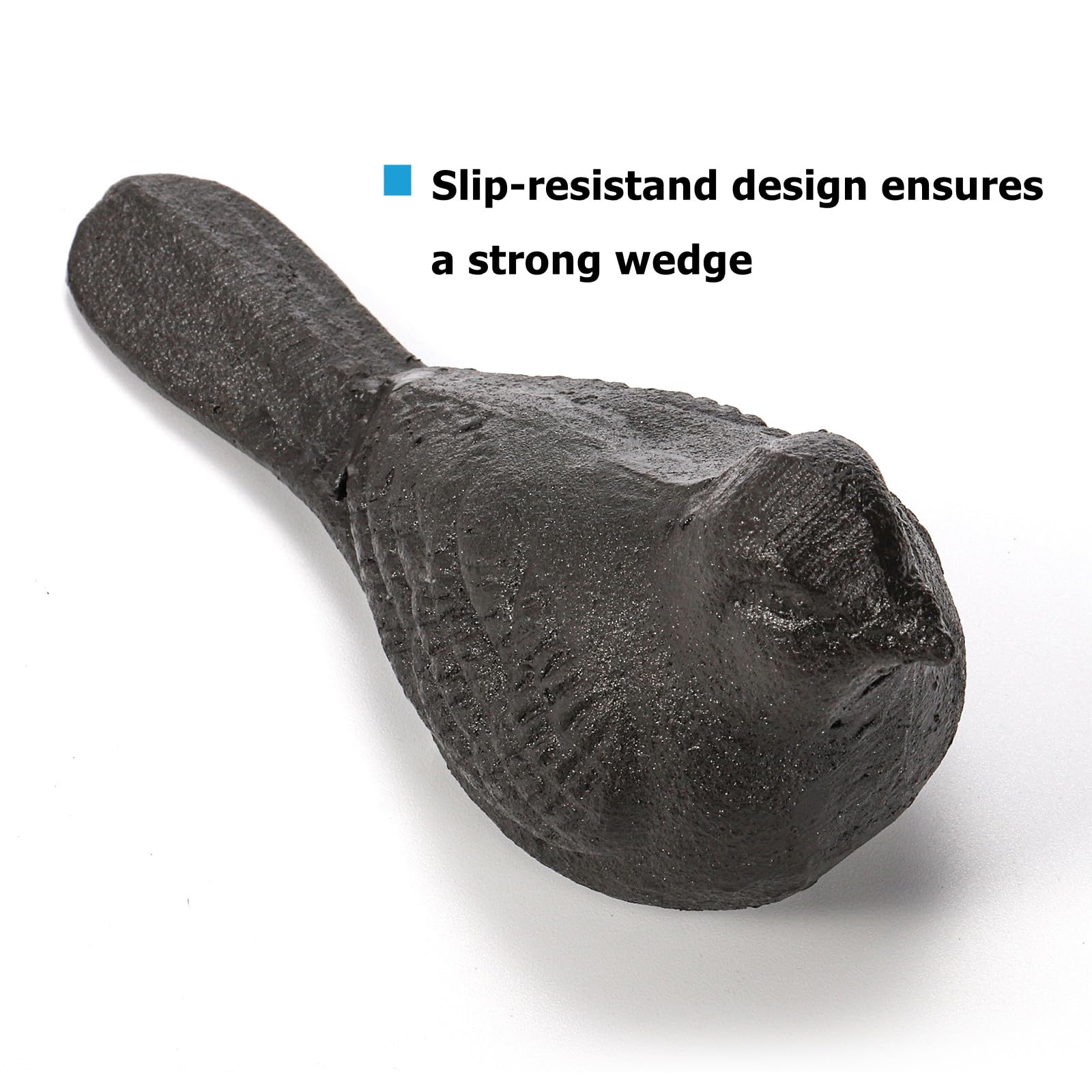 Snapklik.com : 3 Pack Cast Iron Door Stopper, Decorative Door Stop ...