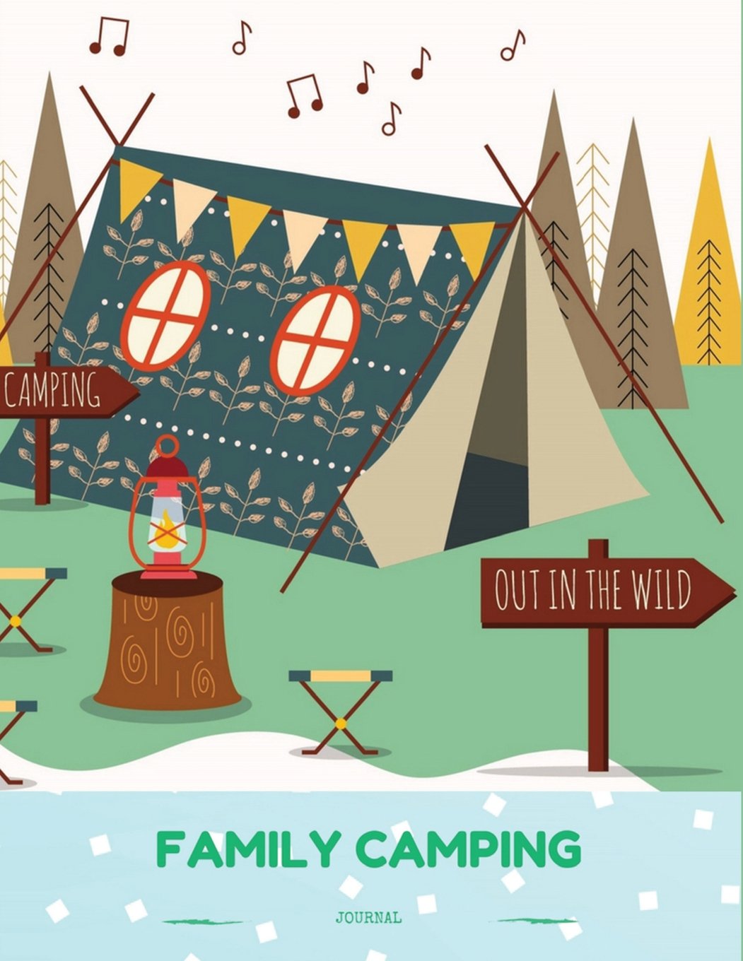 Family Camping Journal: Camping Diary: RV Camping Journal, Perfect ...