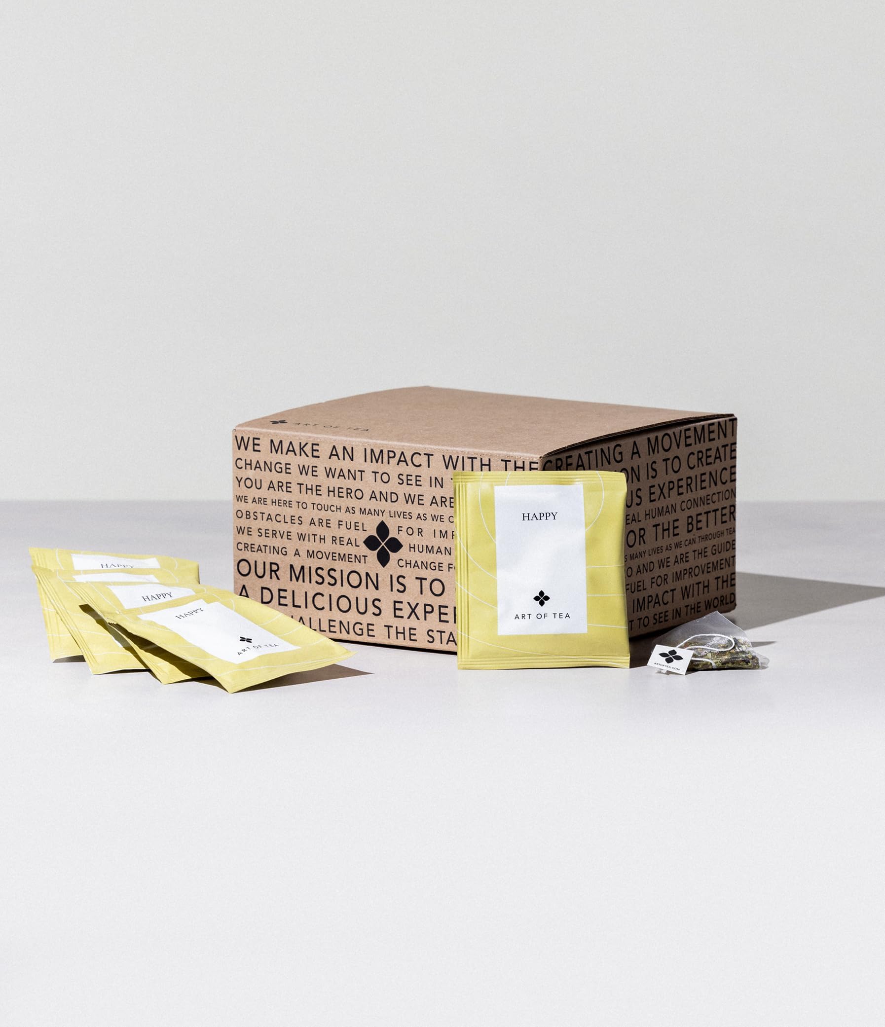 Amazon.com : Art of Tea | Organic Happy Jasmine Green Tea | 50 Eco ...