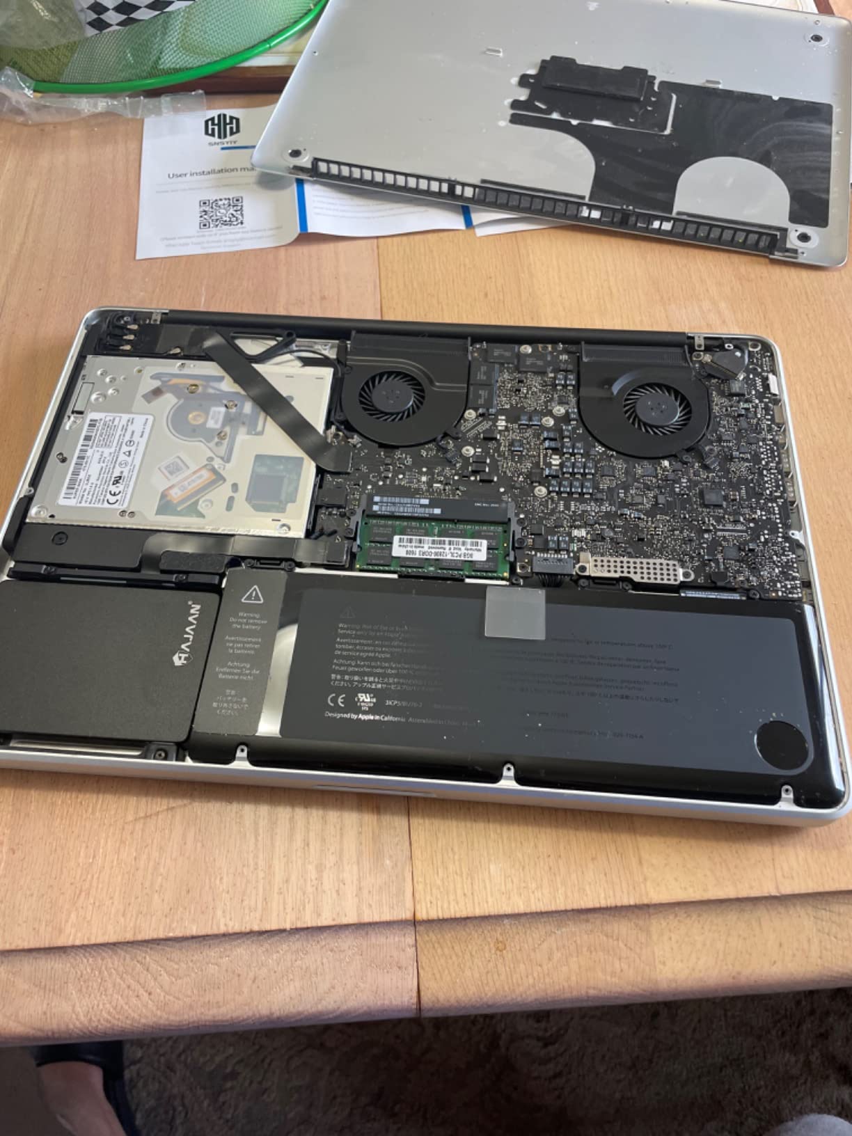 A1382 Battery for MacBook Pro 15 inch A1286 Early 2011 Late 2011 Mid ...