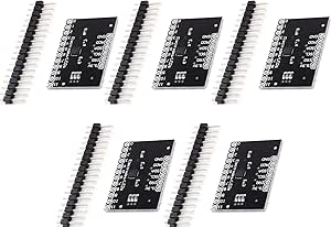 TECNOIOT 5 Unidades MPR121 Breakout V12 Capacitive Touch Sensor Controller Module I2C Keyboard ...