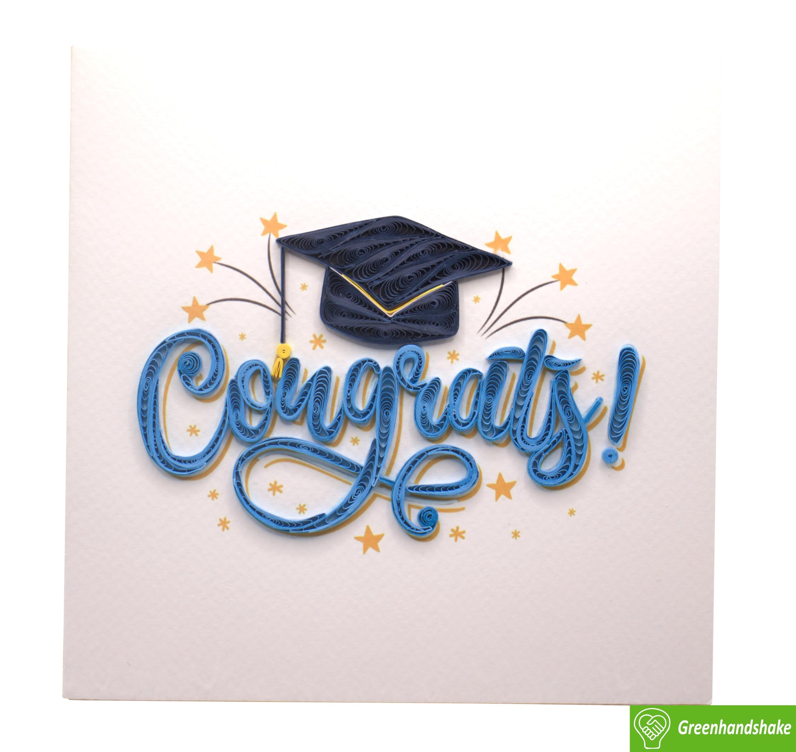 Quilled Graduation Cap And Diploma Graduation Card 2019