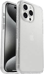 Amazon.com: OtterBox SYMMETRY SERIES Case for iPhone 15 Pro Max - Stardust (Clear Glitter ...