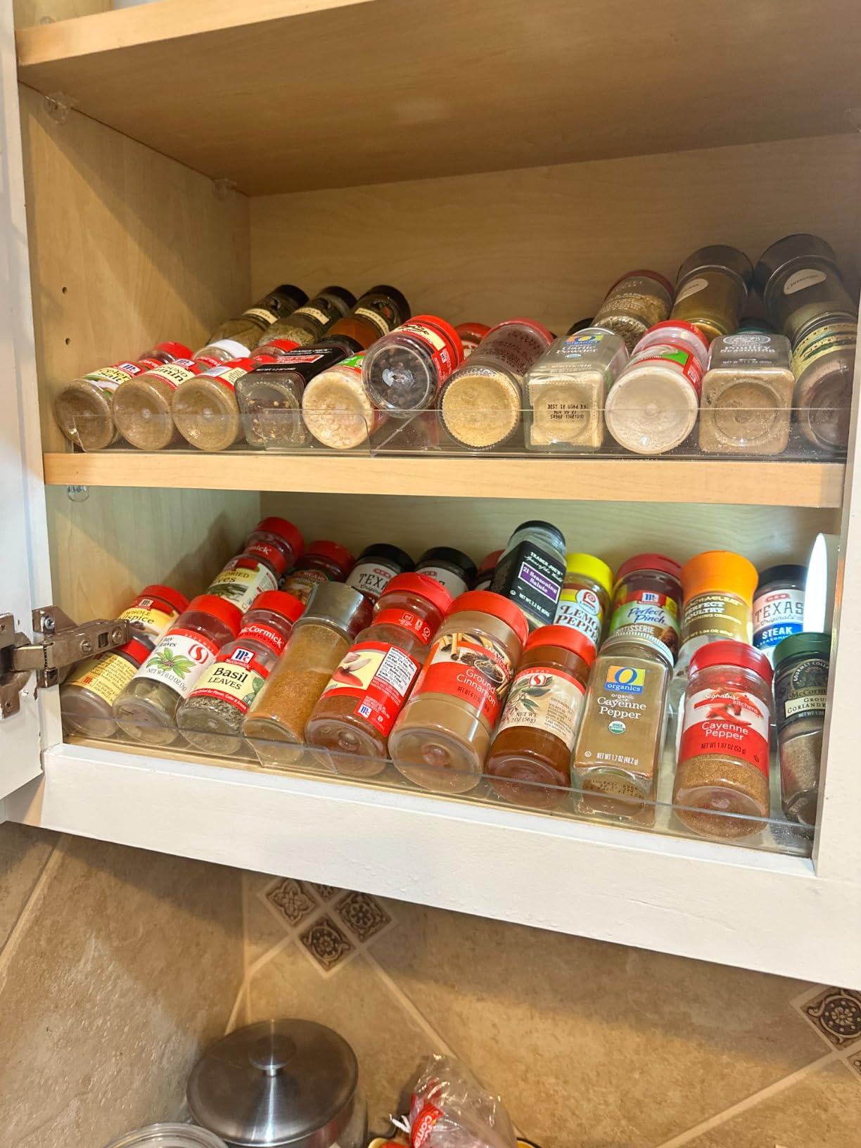 Amazon.com: Suneerplay Spice Drawer Organizer 8 Tier, Acrylic Seasoning ...