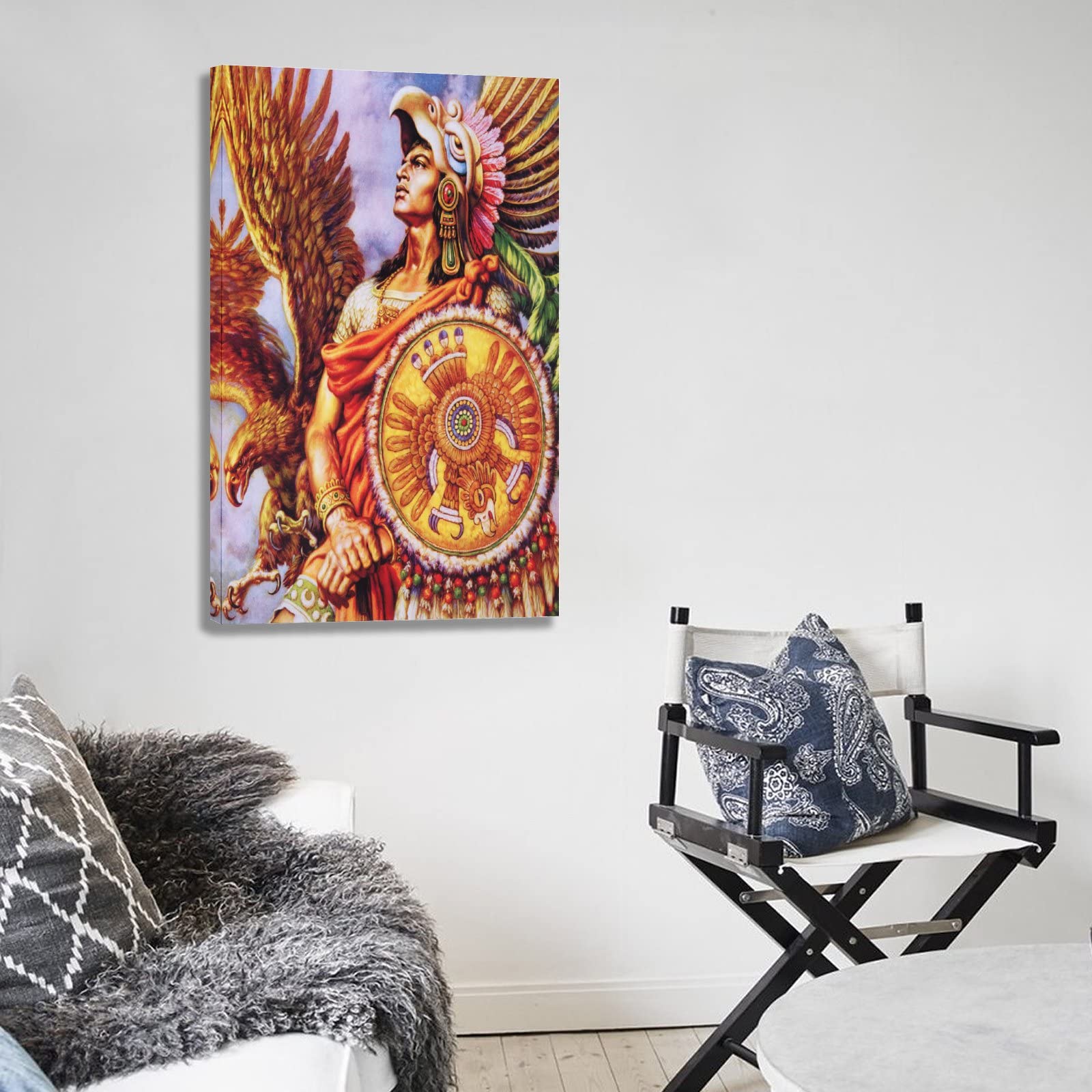 Aztec Warrior Shield Drawings Aztec Warrior Shield Etsy