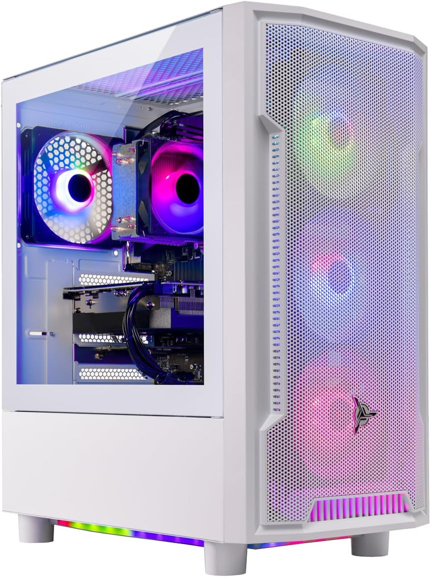 Amazon.com: Skytech Shadow Gaming PC, Intel i5 13400F 2.5 GHz (4.6GHz ...