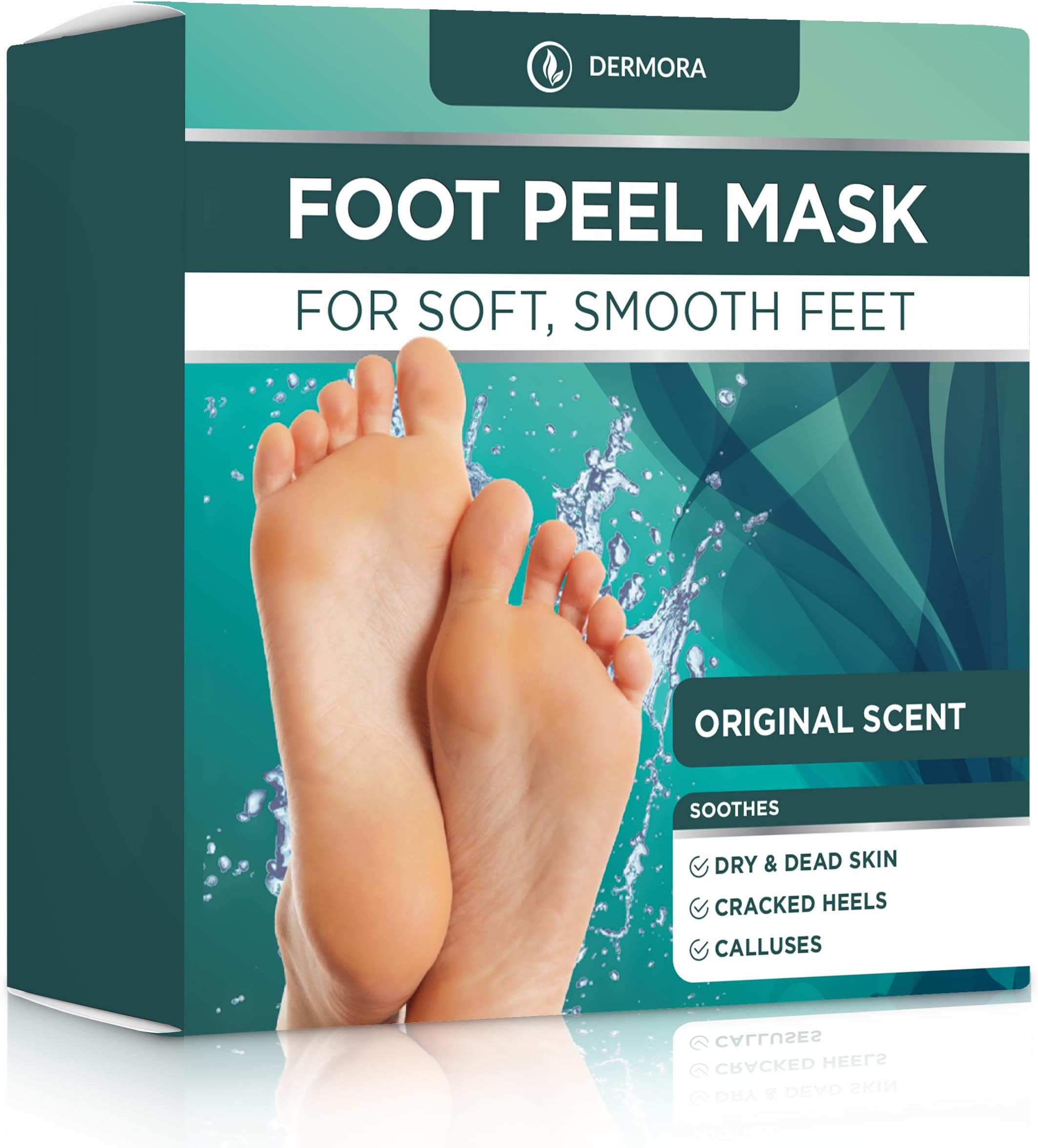 Amazon.com: Foot Peel Mask 3 Pack， Exfoliator Peel Off Calluses Dead ...