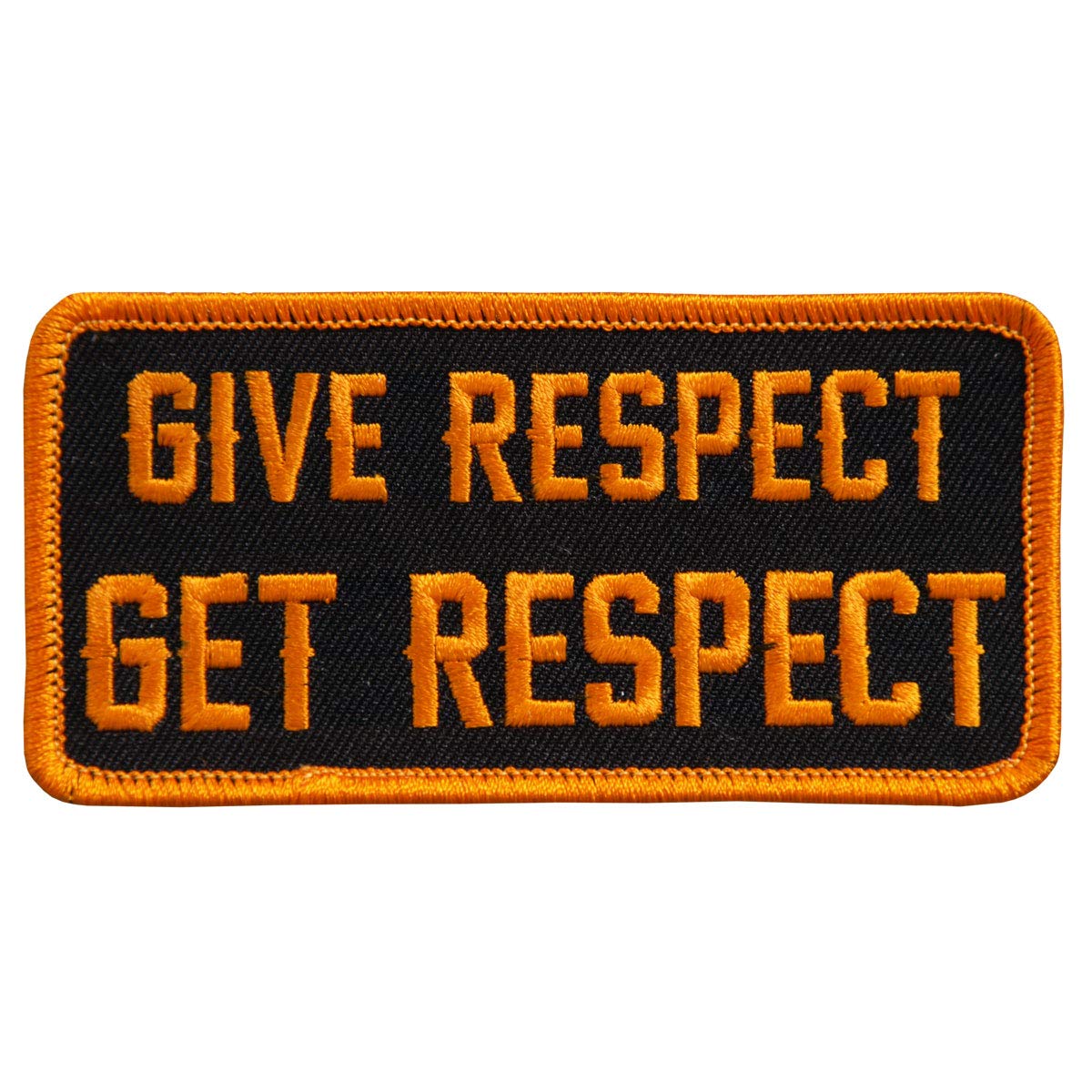 Amazon.com: Hot Leathers Give Respect Get Respect Patch (Multicolor, 4 ...